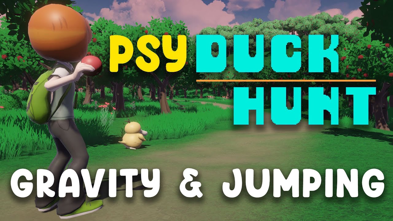 PsyDuck Hunt Tutorial - Episode 7 - Gravity and Jumping - YouTube