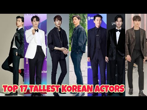 17 MOST TALLEST KOREAN ACTORS | Song Kang | Lee Min Ho | Park Seo Joon ...