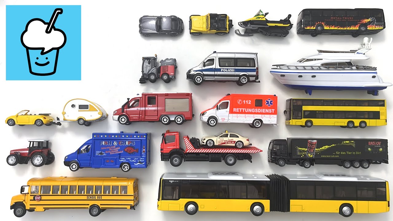 Different siku vehicles car toys collection jeep snow mobile ...