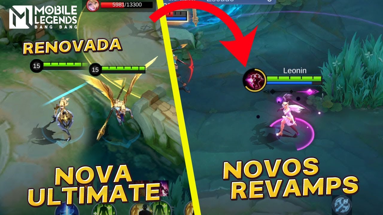 5 Novos Revamp (Lunox,Freya,Karrie,Masha,brody,clint e Kaja) | Projeto ...