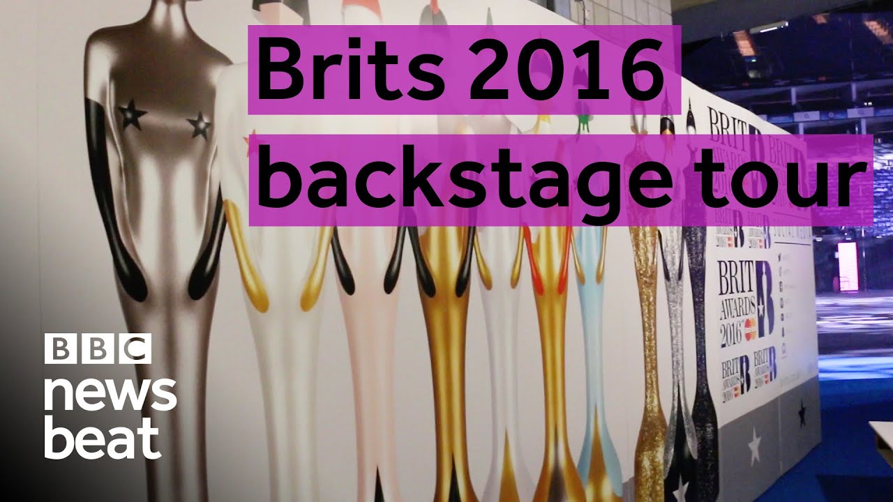 Brits 2016: Backstage tour - YouTube