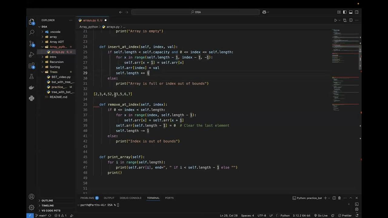 Arrays and Stacks in Python - YouTube