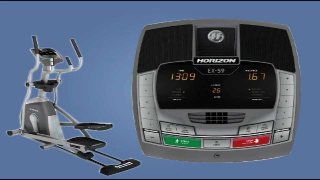 Best Elliptical Machines - Horizon Fitness Elliptical Trainer - YouTube