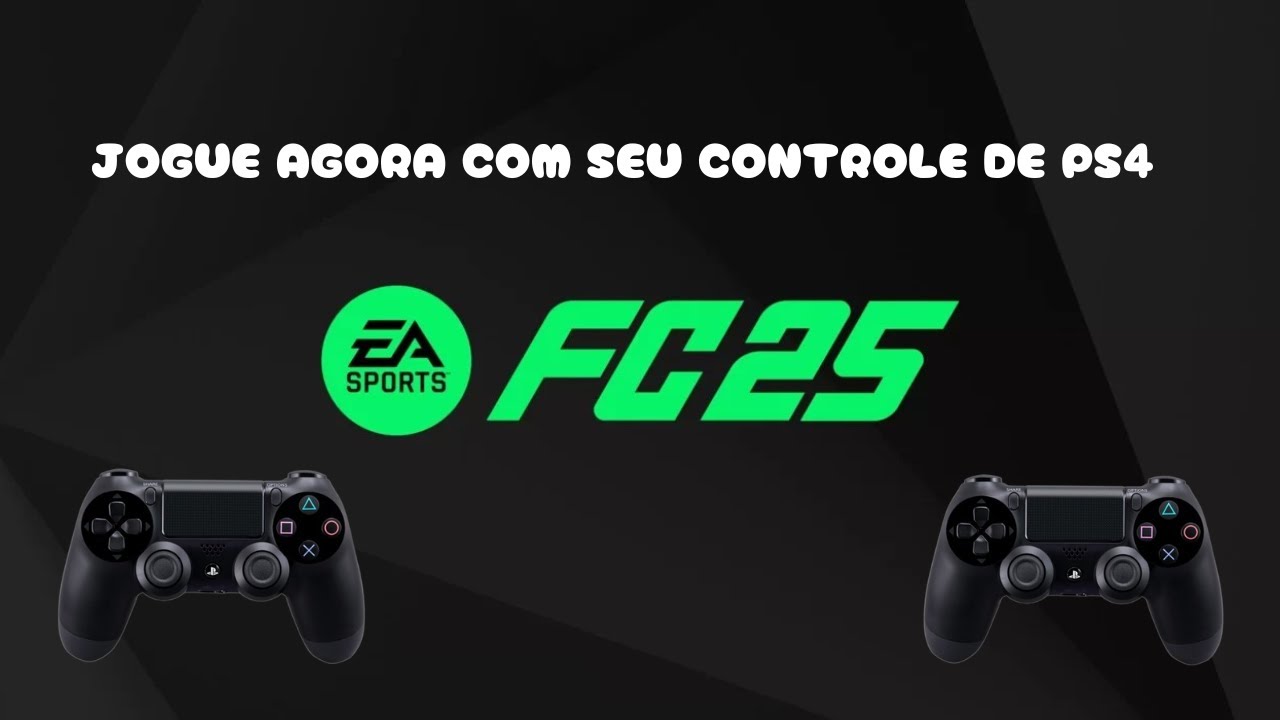 RESOLVENDO !! PROBLEMA COM CONTROLE EA FC 25 ( CONTROLE DE PS4) - YouTube
