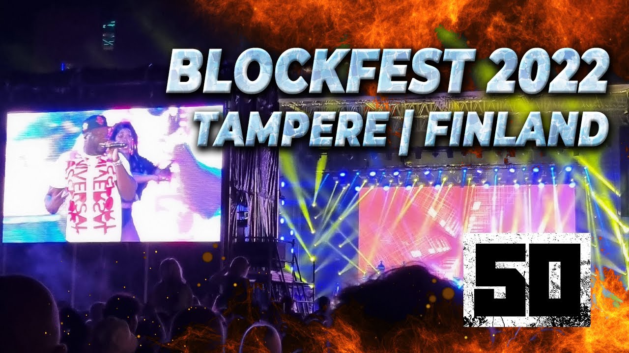 50 Cent LIVE AT FINLAND | TAMPERE BLOCKFEST 2022 | Green Light Gang ...
