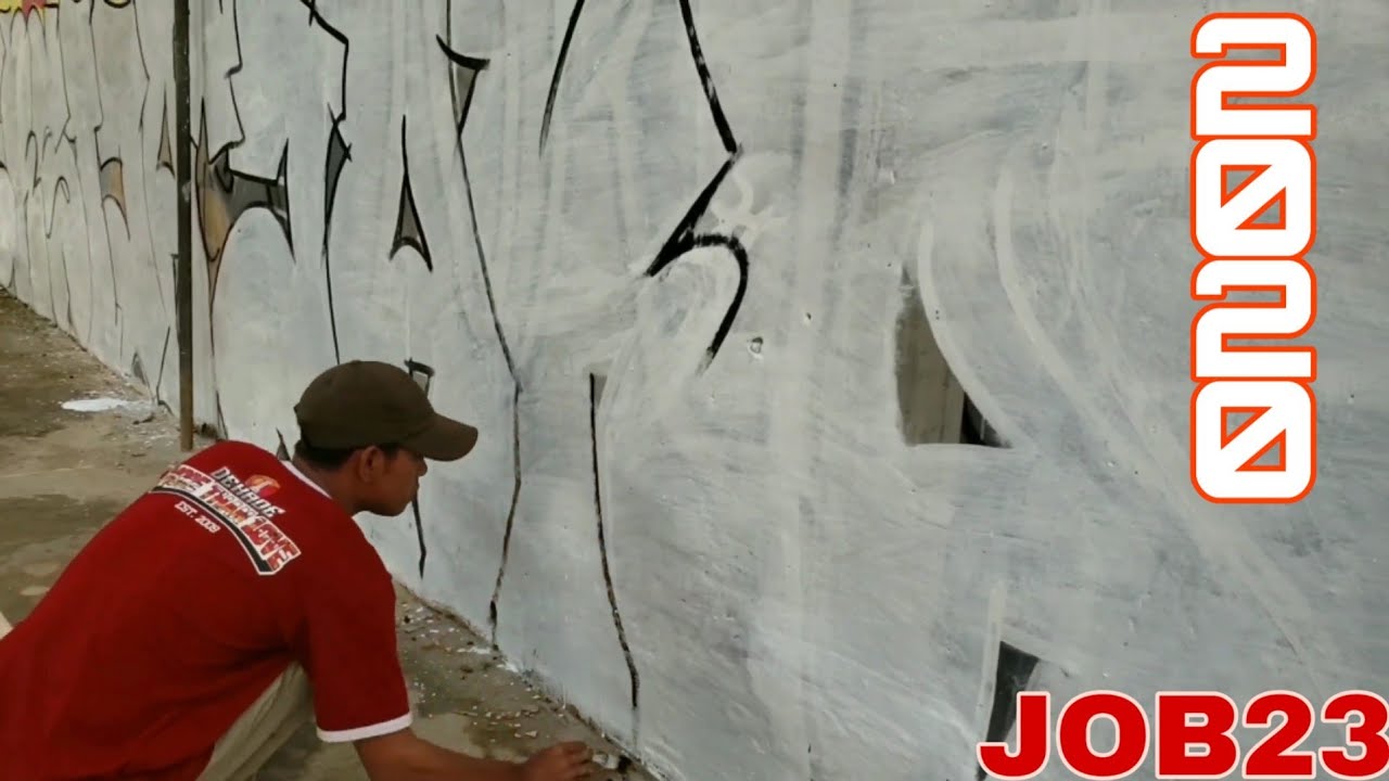 GRAFFITI 8meter PERSIJA JAKARTA |PERBATASAN - YouTube
