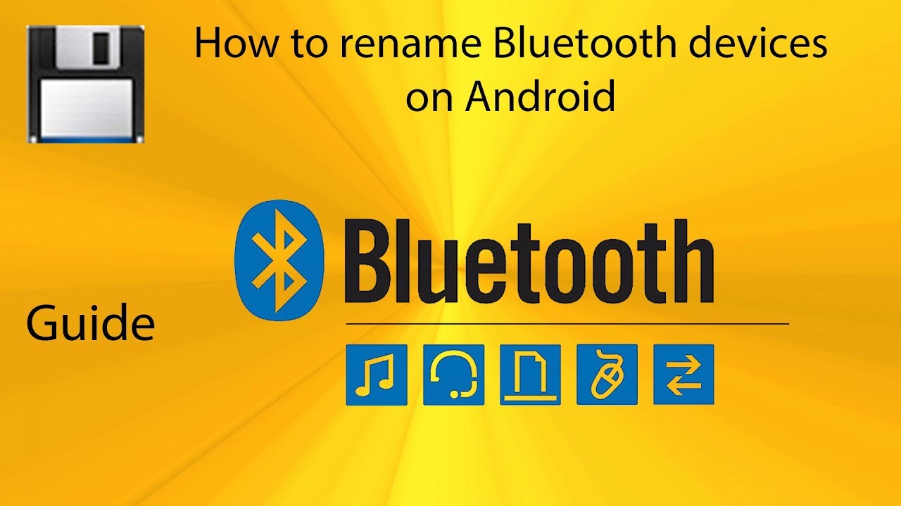 How to rename Bluetooth devices on Android - YouTube