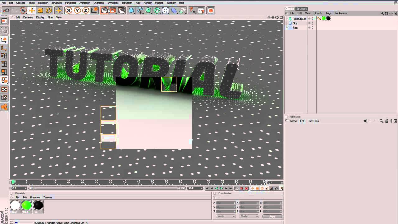 Cinema 4D intro Tutorial Beginner - YouTube