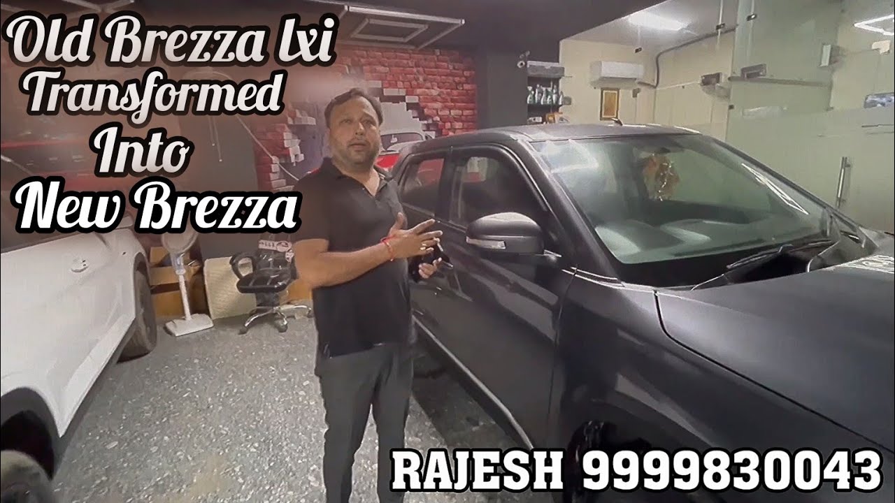 Old Brezza Converted to new | Brezza Modified | Brezza Car Accessories ...