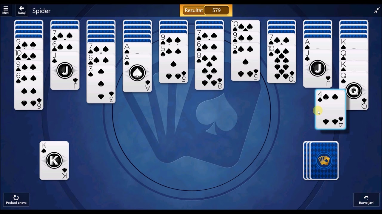 Microsoft Solitaire Collection - Spider January 14 2018 - YouTube