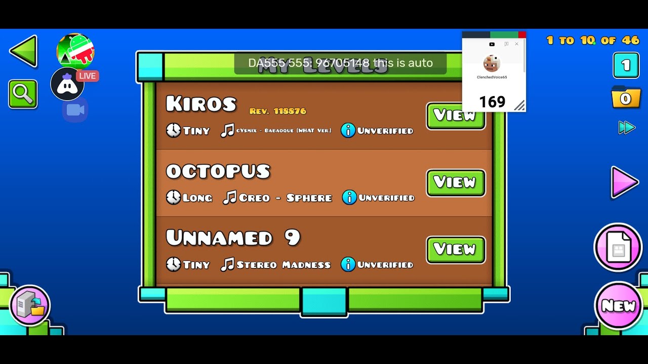 GD Level Request Stream Road To 200 - YouTube