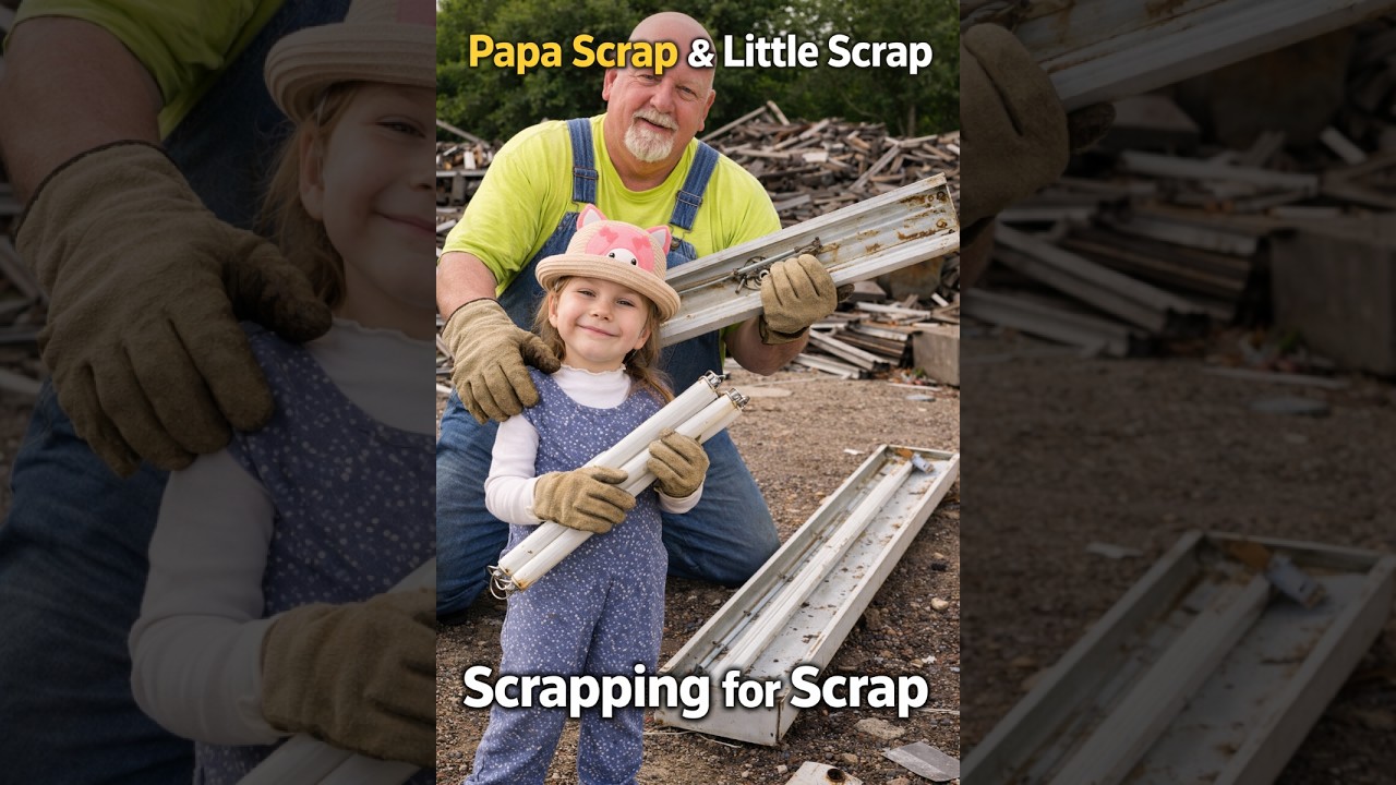 Overhead Light Breakdown: Papa Scrap & Little Scrap Strike Again! - YouTube