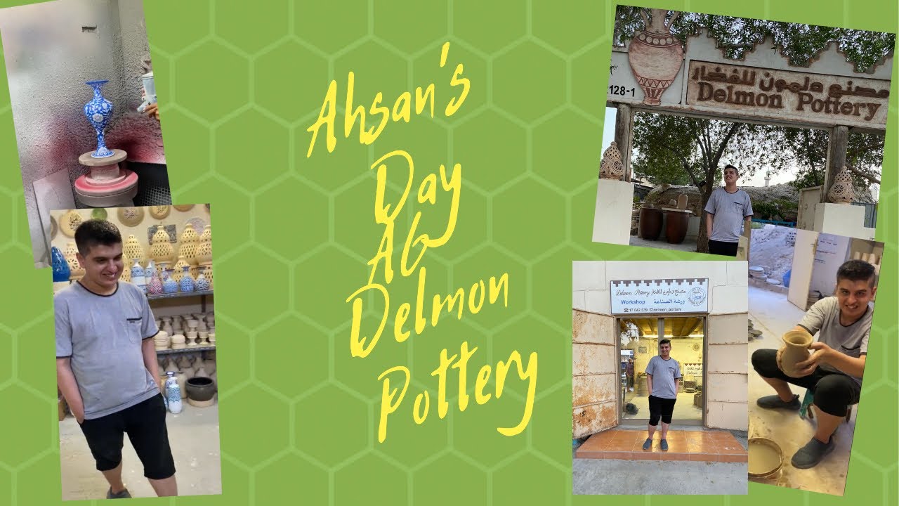 Day At Delmon Pottery in Bahrain! - YouTube