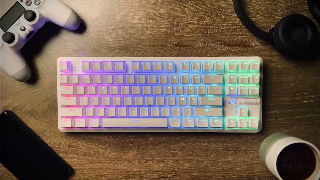 LIMITED EDITION Koodo Beast Pro series | White Case | RGB Effects - YouTube