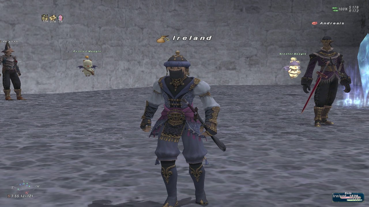 Final Fantasy XI FFXI BLU99WHM49 BLU Blue Mage Ireland Port Bastok ...