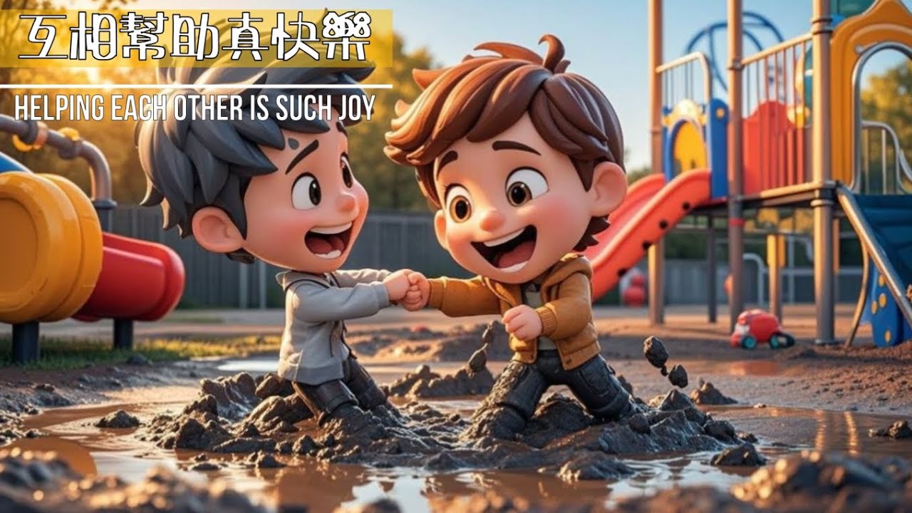 合作互助《兒歌-互相幫助真快樂》| "Helping Each Other Is Such Joy" #兒童音樂欣賞 #感受互助的溫馨與幸福 ...