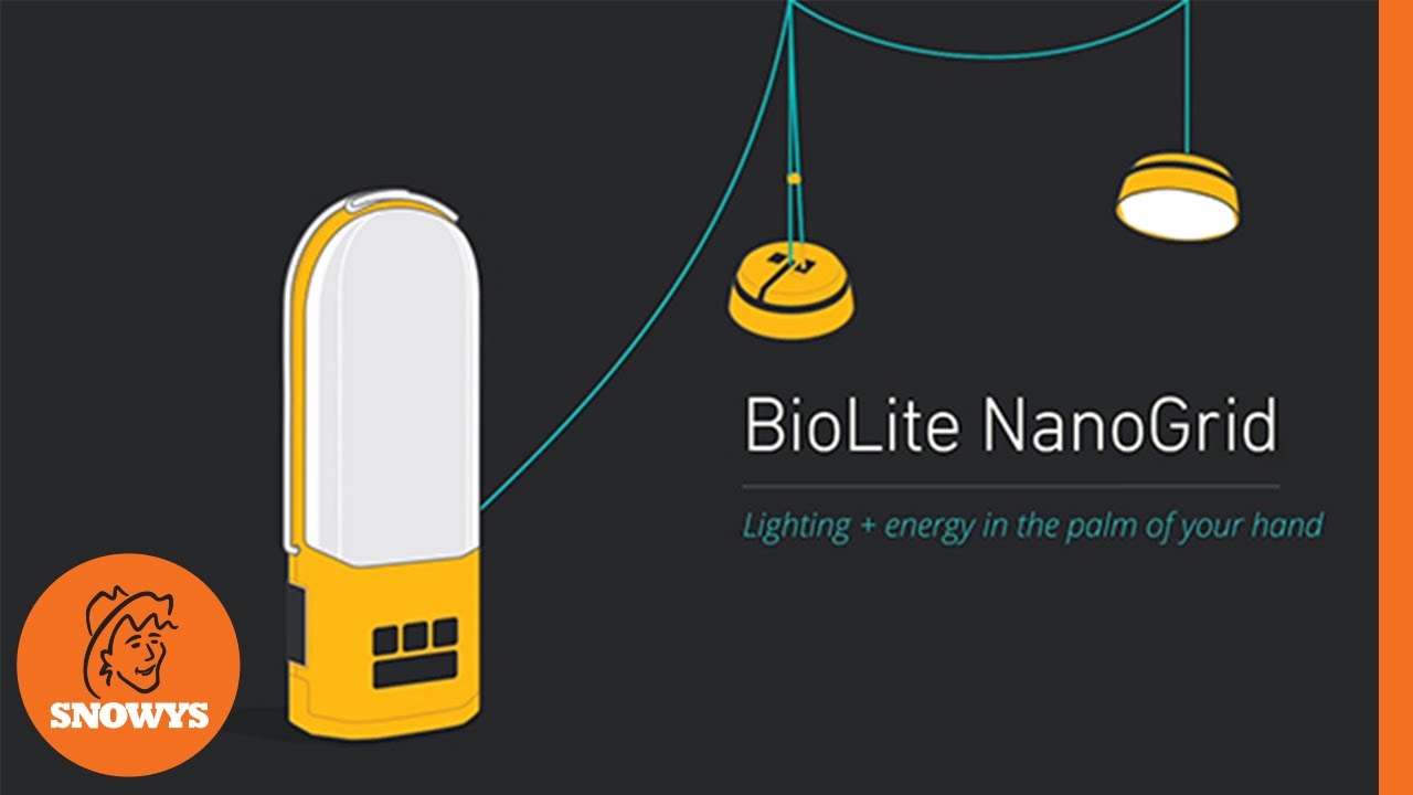Energy Sharing with the BioLite NanoGrid Light & Power System - YouTube