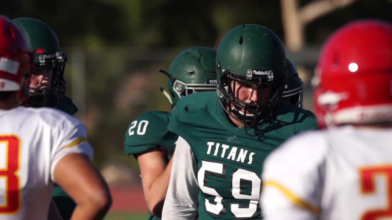 2019-10-11 Poway Titans Vs Mt Carmel Sundevils JV Football Highlights ...