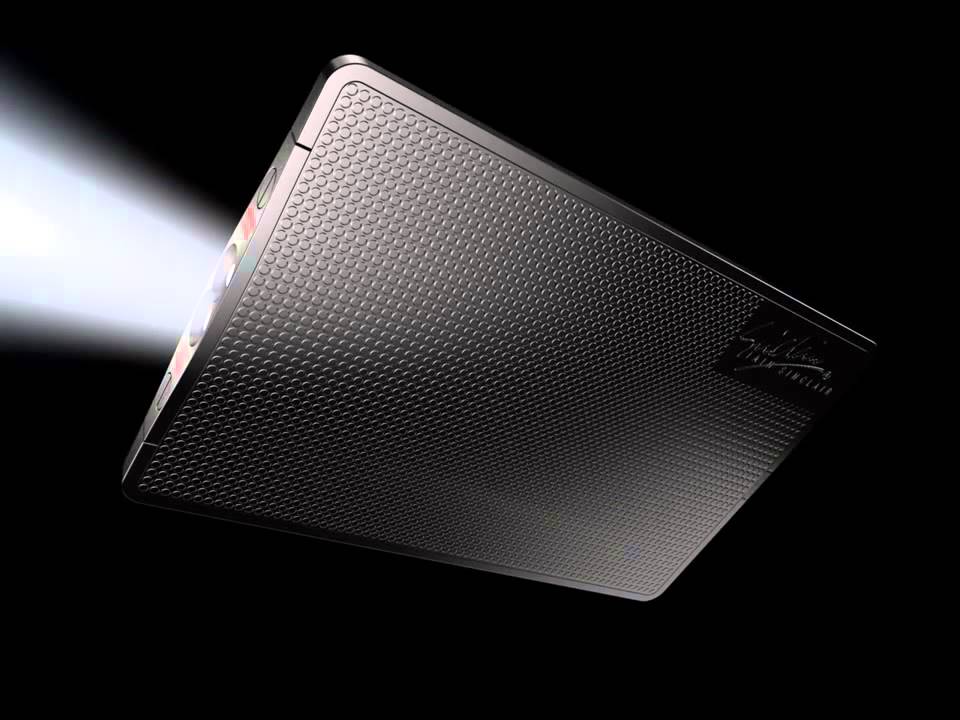 Eon Extreme Size of Credit Card Flashlight Torch by Iain Sinclair - YouTube