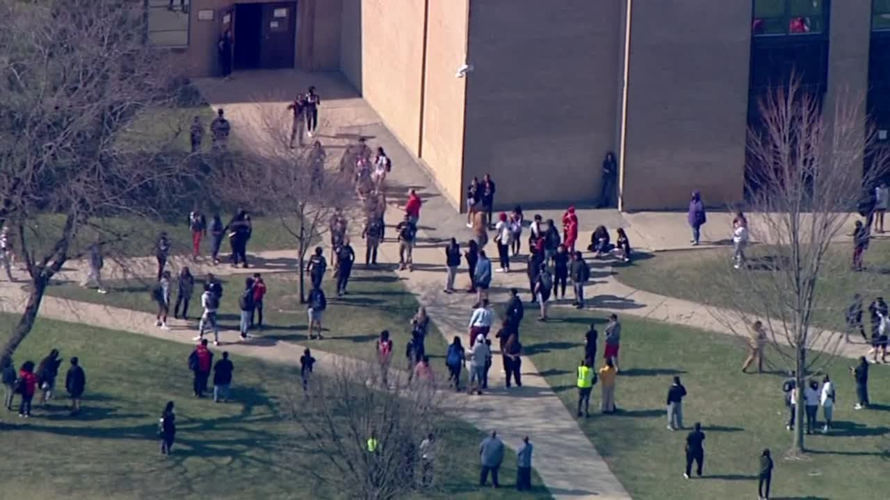 Aerials of Rockford East High School - YouTube