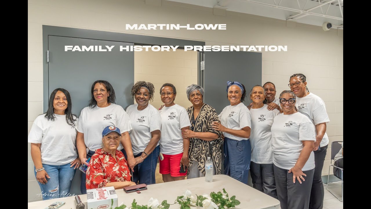 Martin Lowe Family History 2025 Reunion - YouTube