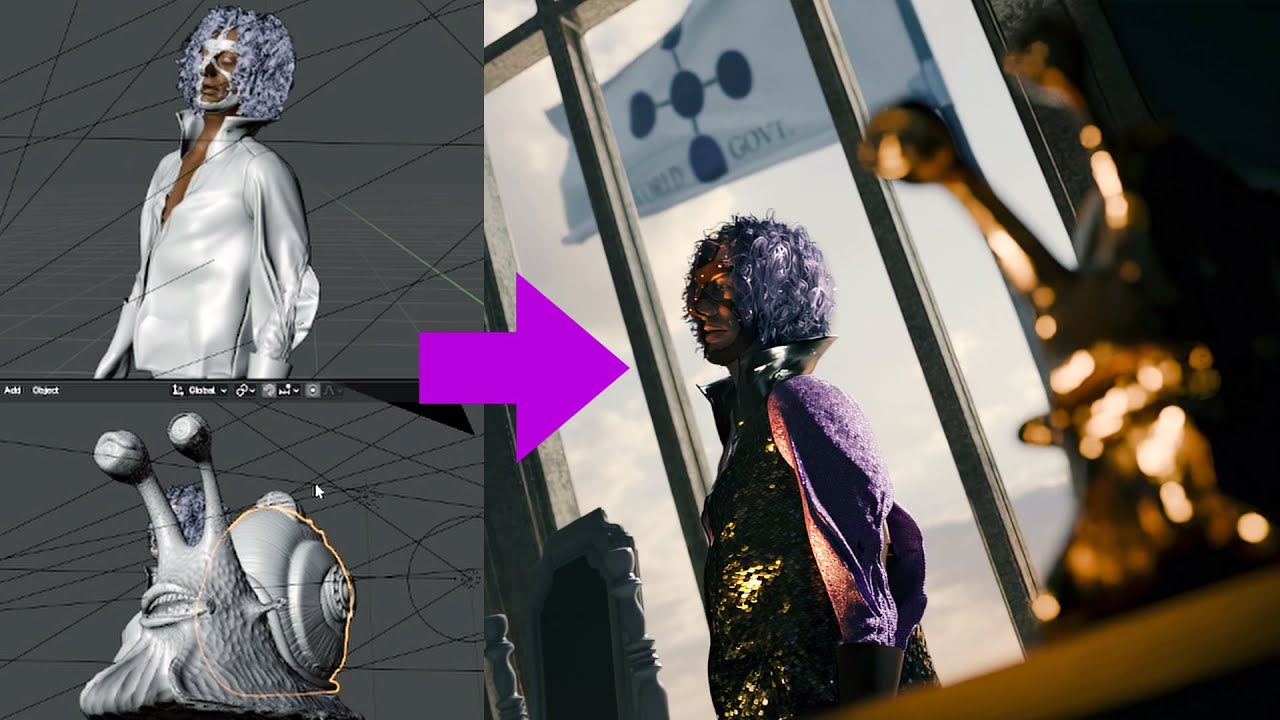 Making : ENIES LOBBY. Recreating One Piece in CGI - YouTube