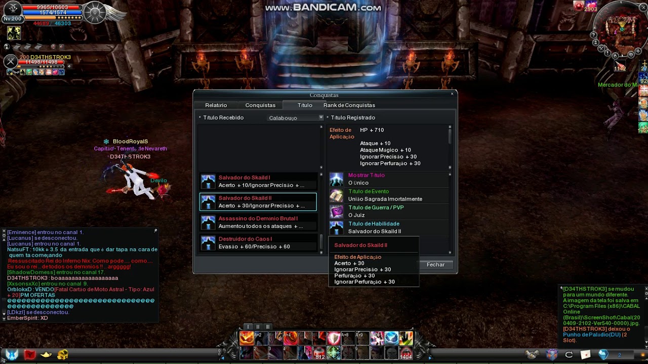 Cabal Online Brasil - O Melhor Titulo do Jogo - YouTube