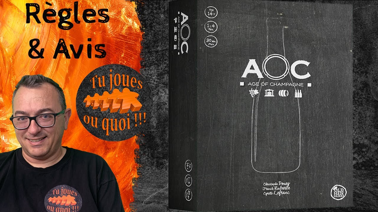 AOC Age of Champagne Règles & avis - YouTube