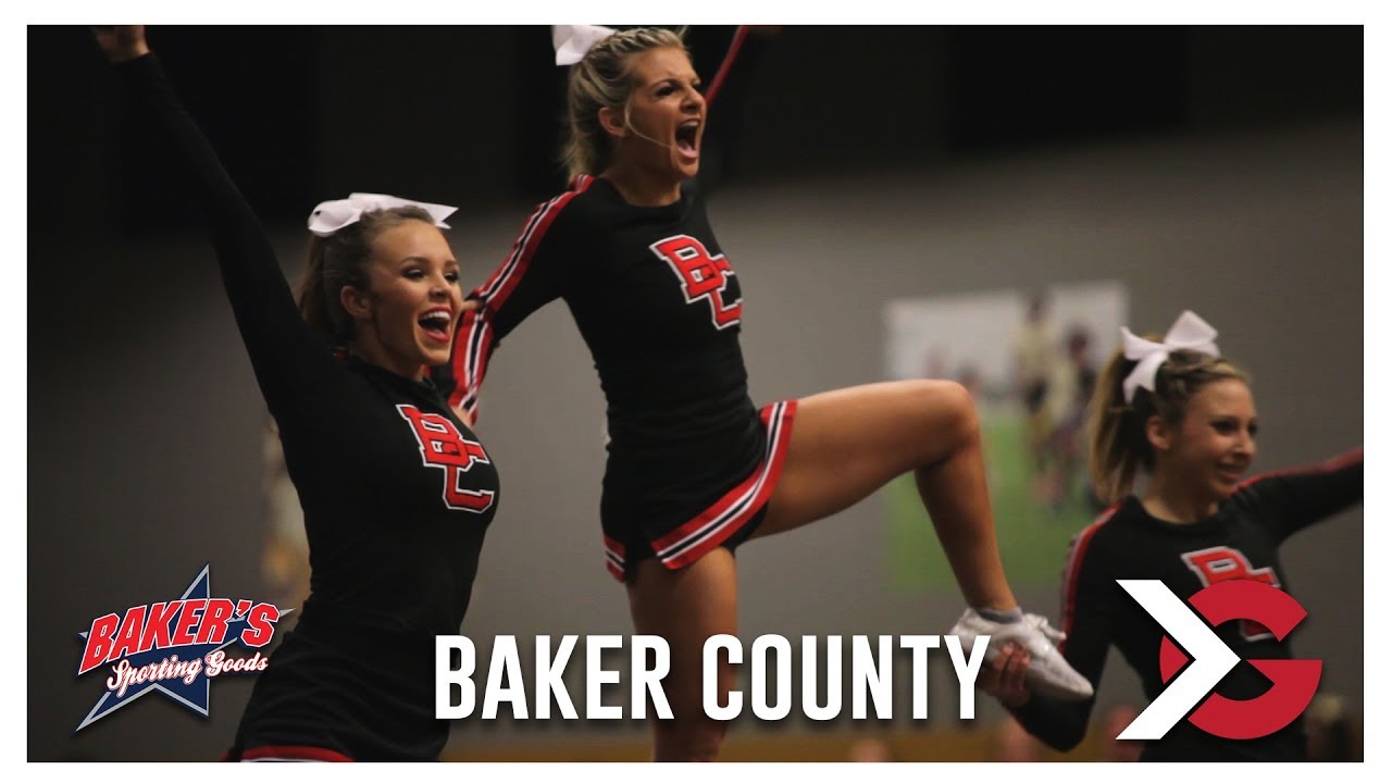 Baker County Competition Cheer District Championship 2017 - YouTube