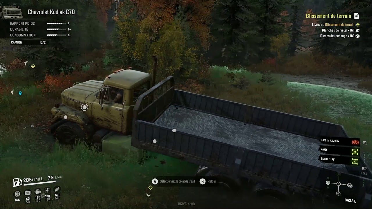 SnowRunner - Gameplay - Muddy delivery (1/2 - picking up) - YouTube