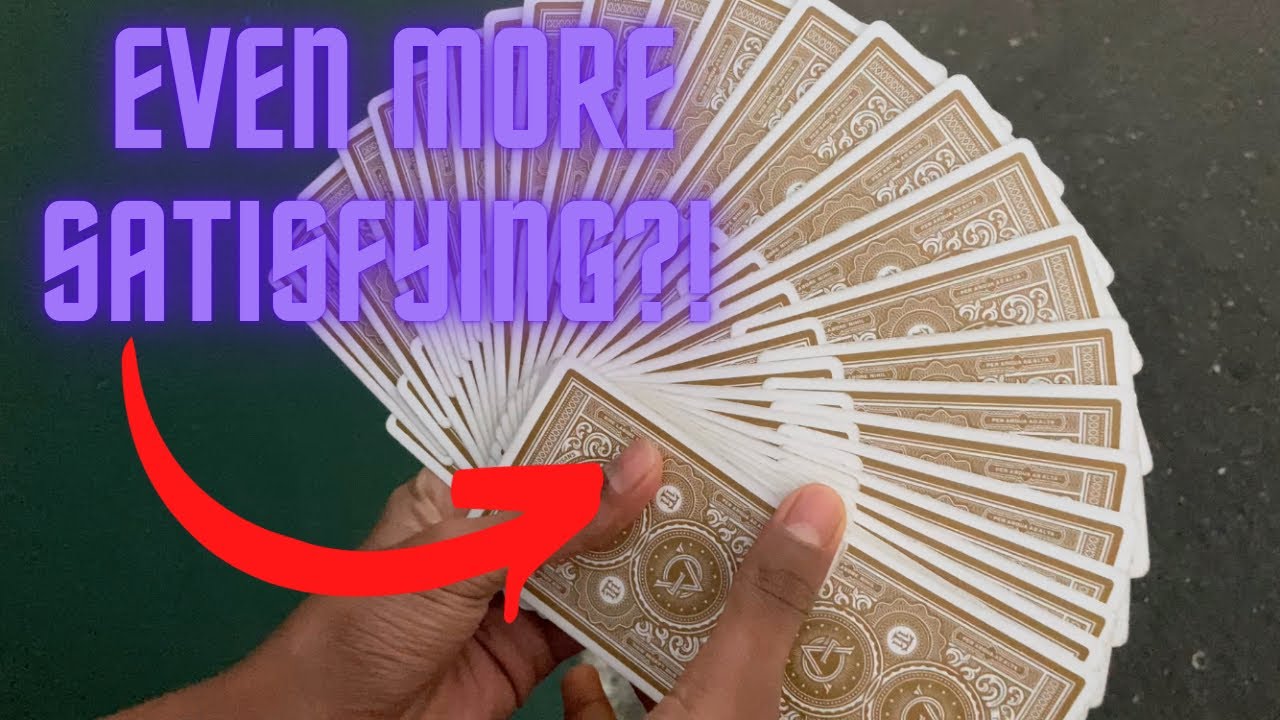 CARDISTRY BASICS: GIANT FAN/CASCADE - YouTube