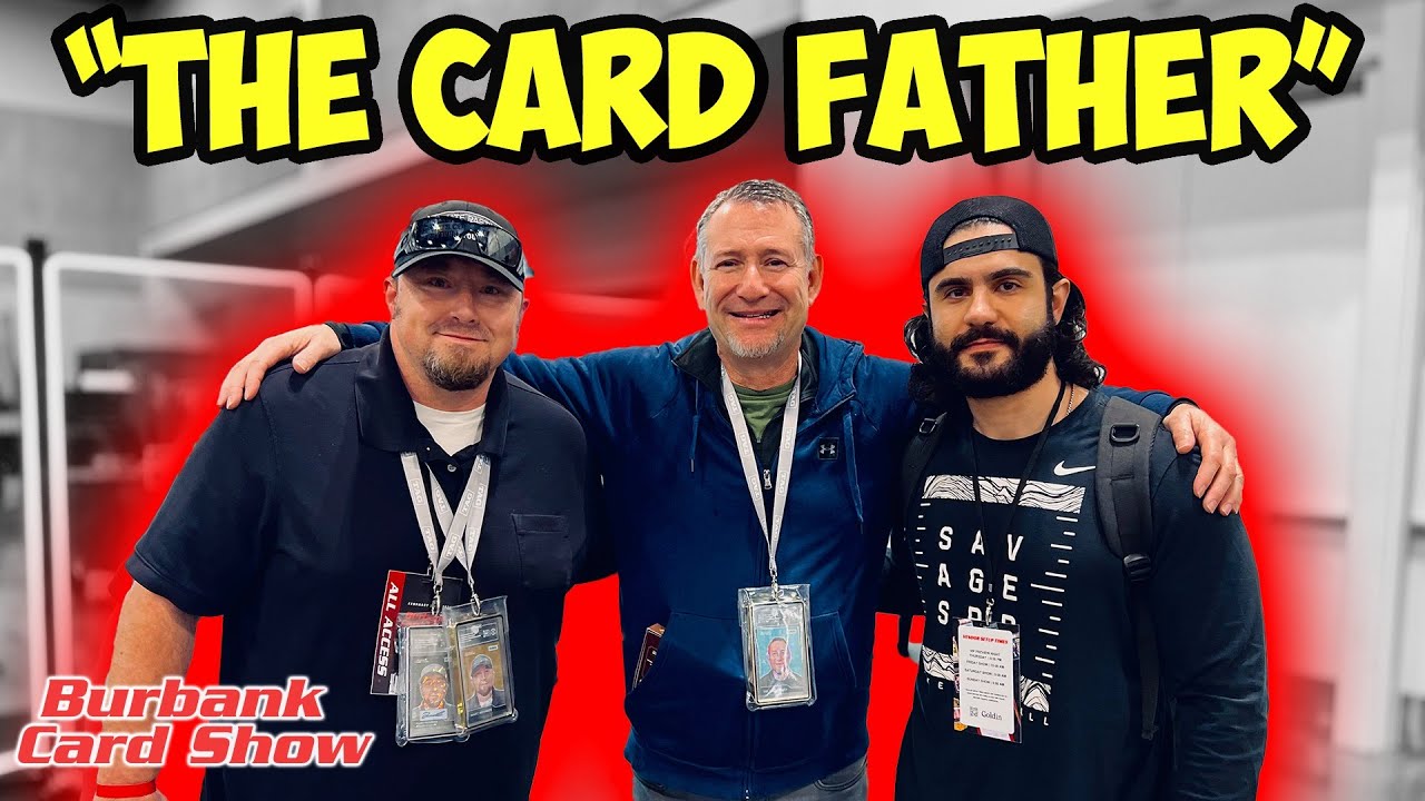 Huge Deals With The Card Father At Burbank Card Show - YouTube