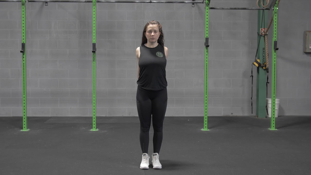 Standing Arch Stretch - YouTube