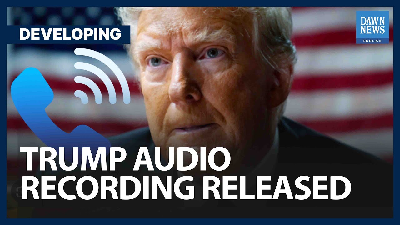 Audio Recording Reveals Donald Trump Discussing Classified Document | Developing - YouTube