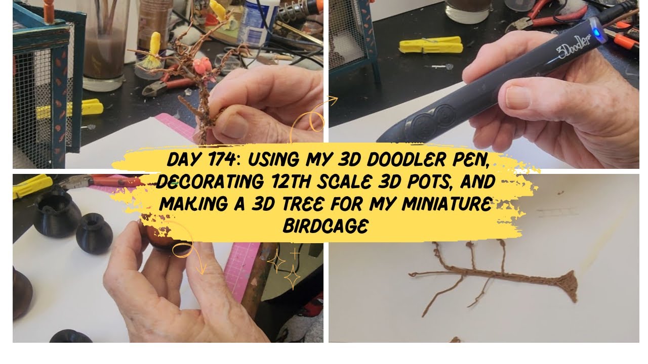 Clever 3D print ideas for miniaturists: Use a 3D pen, decorate 12th ...