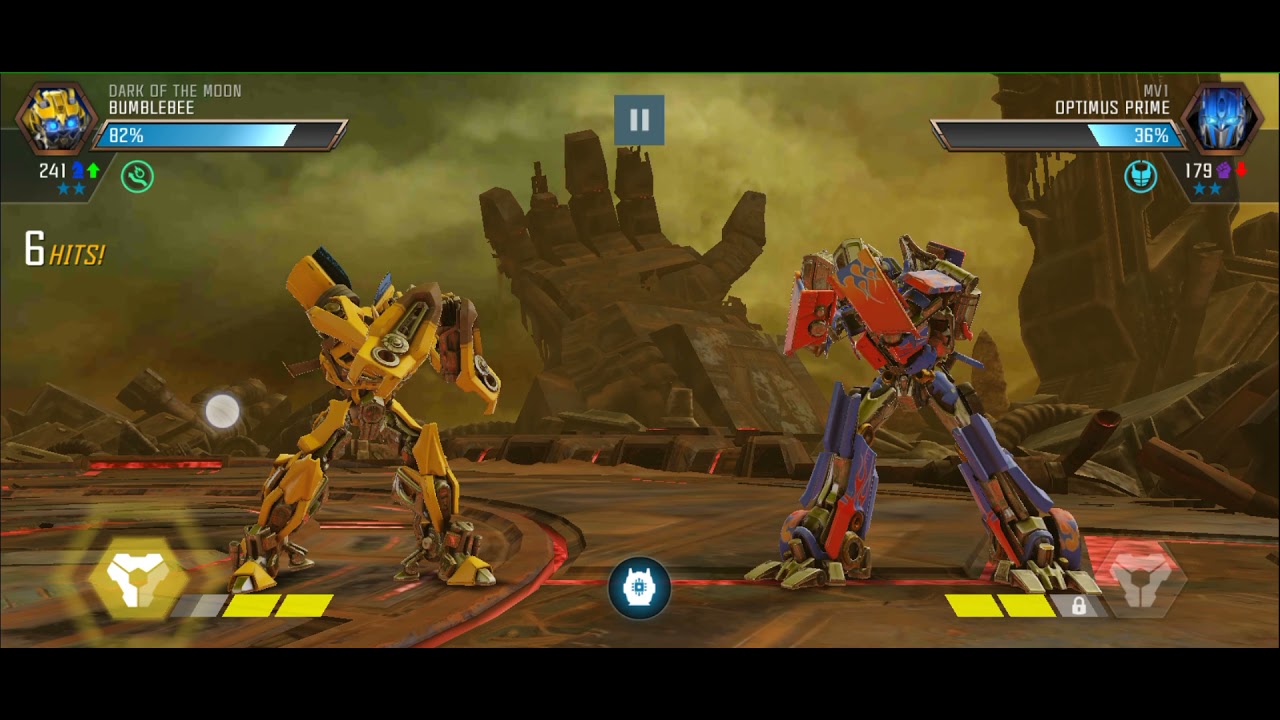 Bumblebee vs optimus prime (AN EPIC FIGHT ) - YouTube