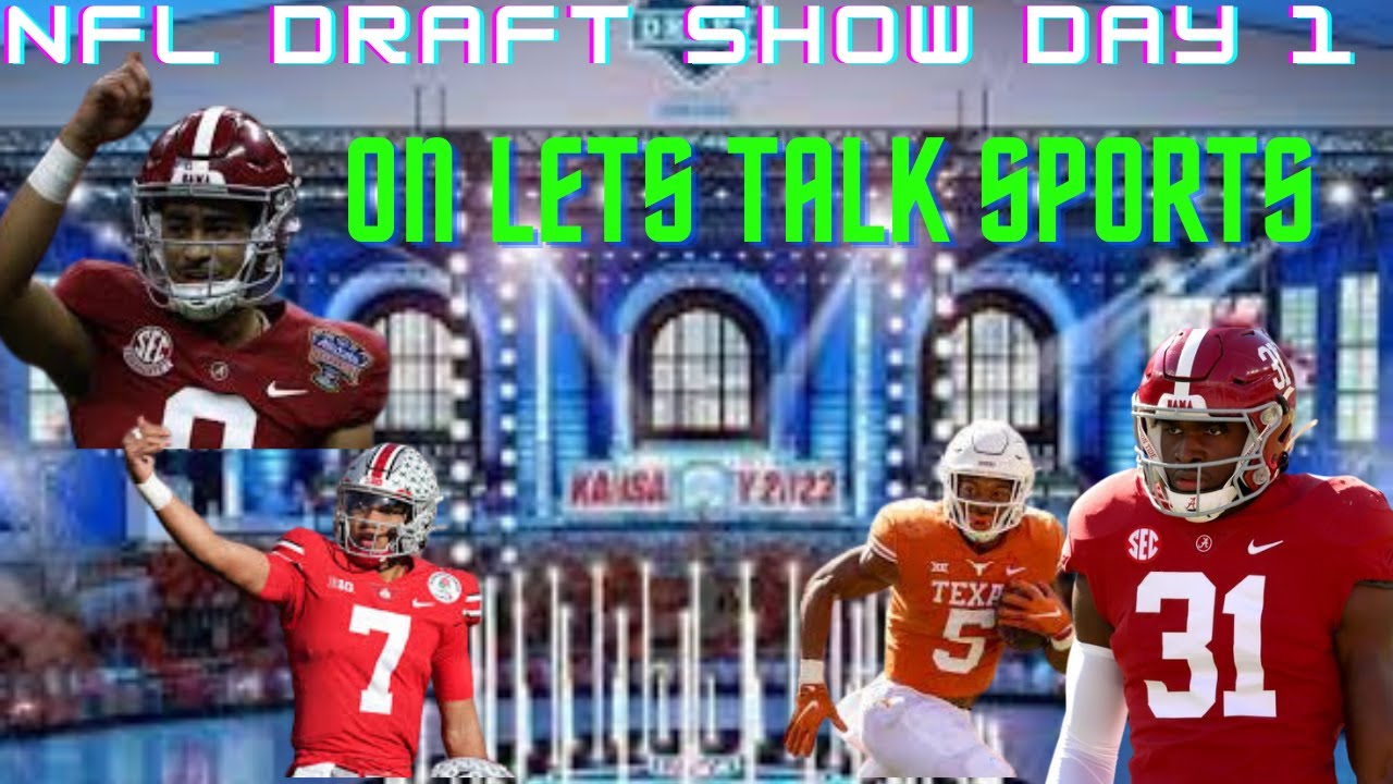 NFL DRAFT SHOW DAY 1 - COMMUNITY EVENT - YouTube