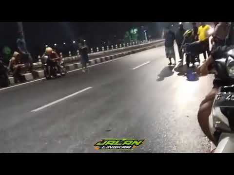 Laga herex tiger vs ninja 500 m bebasan win tiger