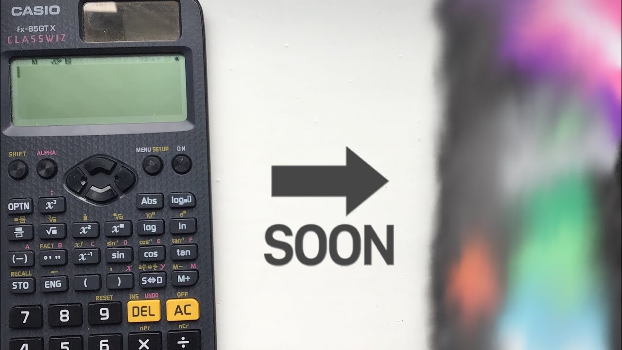 Customizing my calculator with Posca pens - YouTube