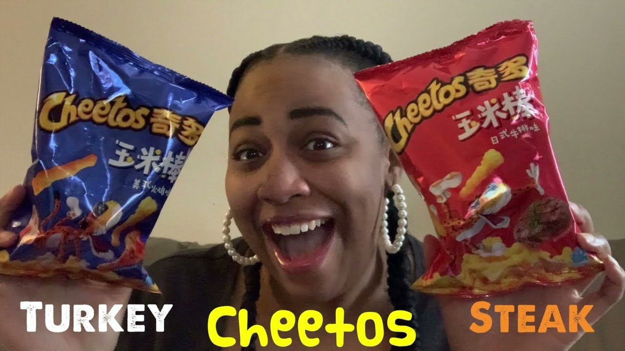 Turkey Cheetos & Steak Cheetos REVIEW! #267 - YouTube