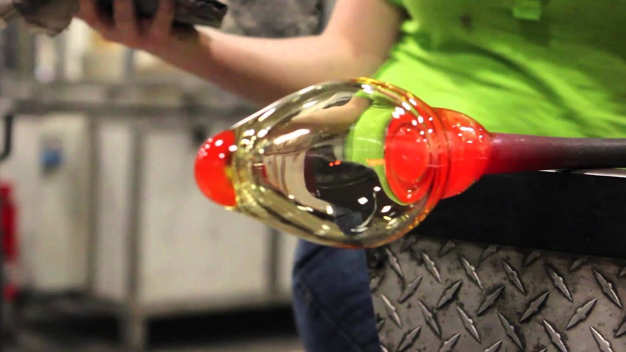 Shaping Glass - YouTube