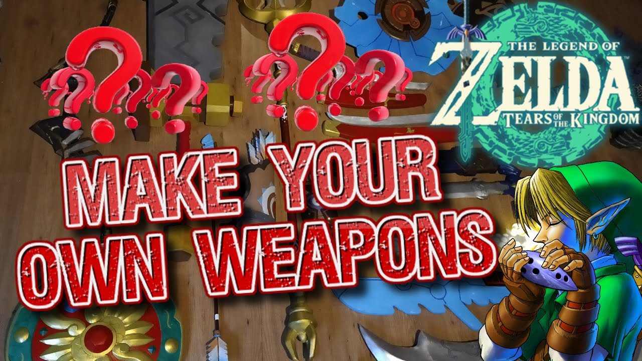 Legend Of Zelda Tears Of The Kingdom Make Your Own Weapons In isa Shrine. fusion weapons - YouTube