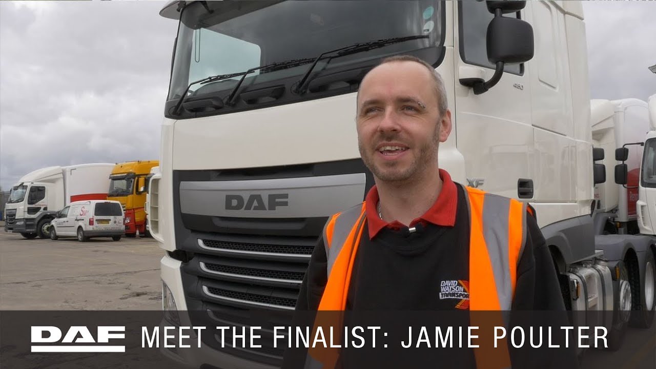 DAF Driver Challenge 2018 | Meet the Finalists | Jamie Poulter - David ...