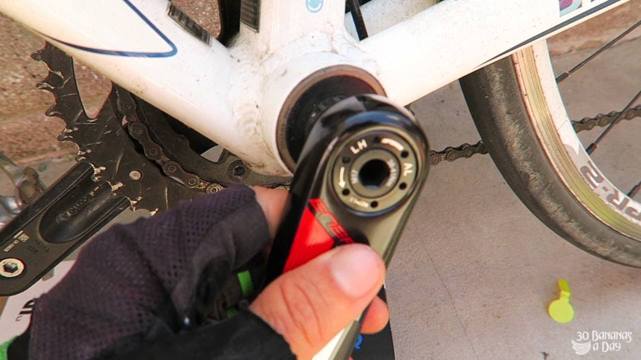 How To Remove & Install FSA Mega EXO cranks + Stages Power Meter - YouTube