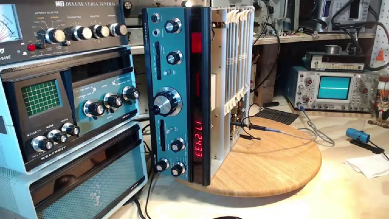Heathkit SB104A Transceiver Video #31 - 20 Meter Band Transmitting ...