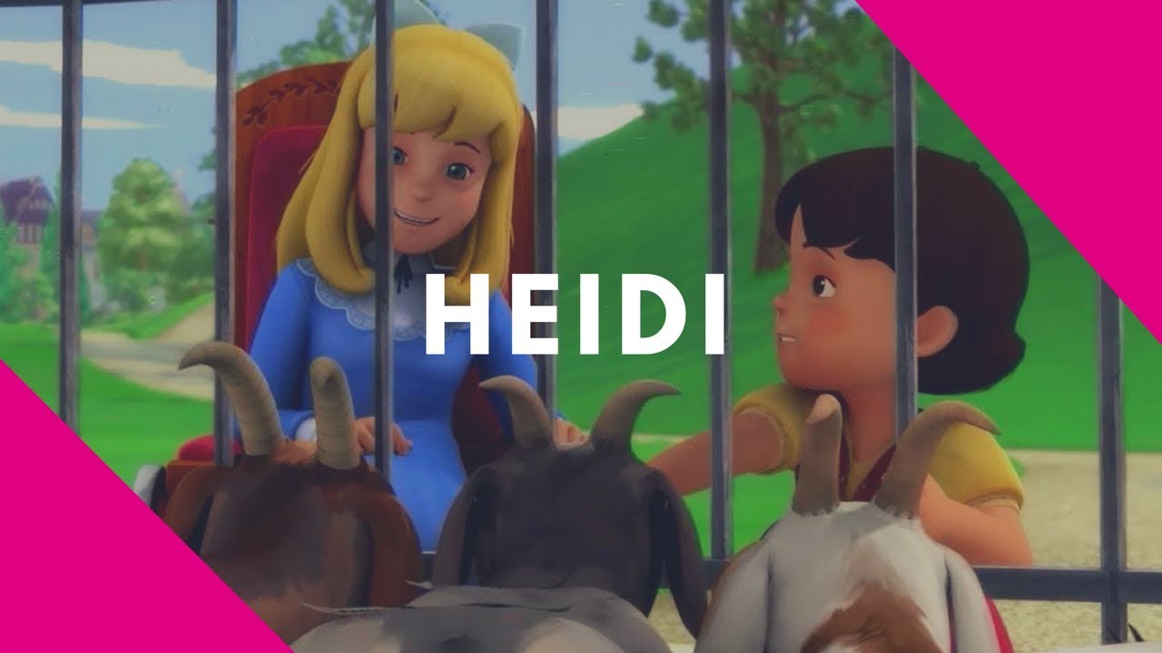 Heidi 🌸 Clara, Heidi y las cabras - YouTube