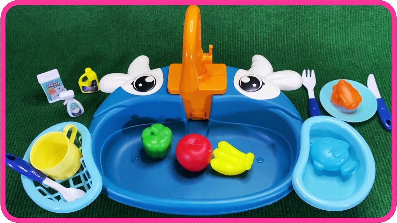 7 Minutes Satisfying with Unboxing Mini Dishwasher Set ASMR (No Music ...