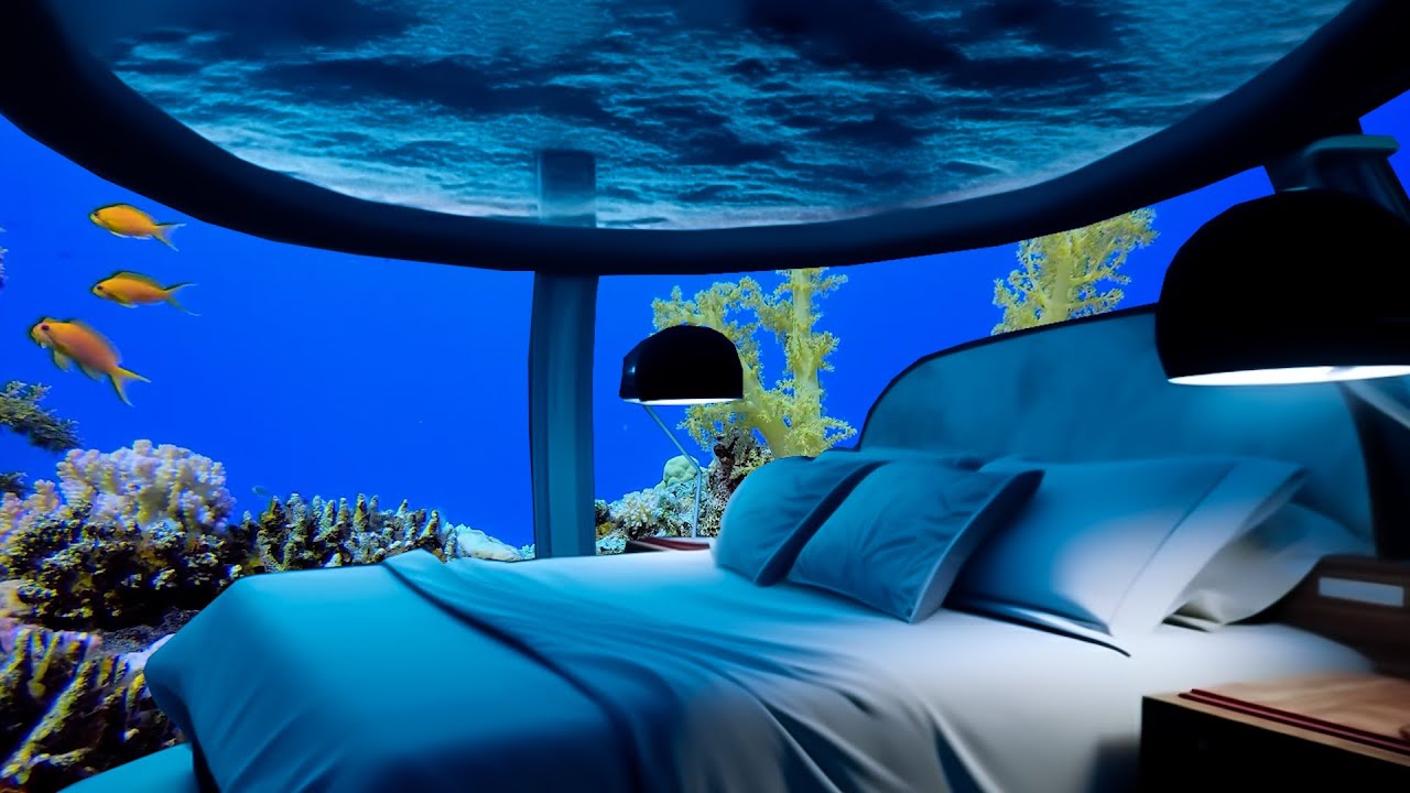 The Sound of The Deep Sea Is Very Easy To Sleep | 8 HOURS - YouTube