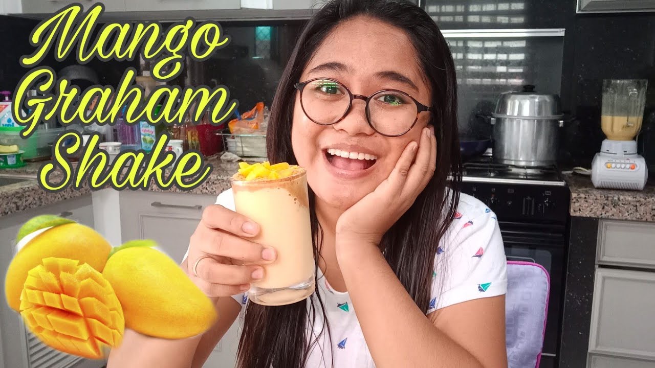 HOW TO MAKE MANGO GRAHAM SHAKE 💛 - YouTube