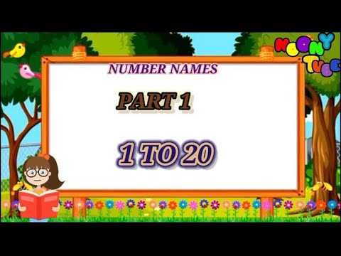 Number Names - Part 1 | Inwords Counting | One Two Three | Number Names ...